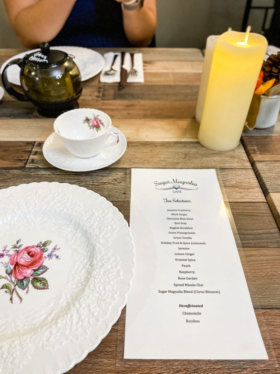 Afternoon Tea at Sugar Magnolia Cafe – Better with Ju