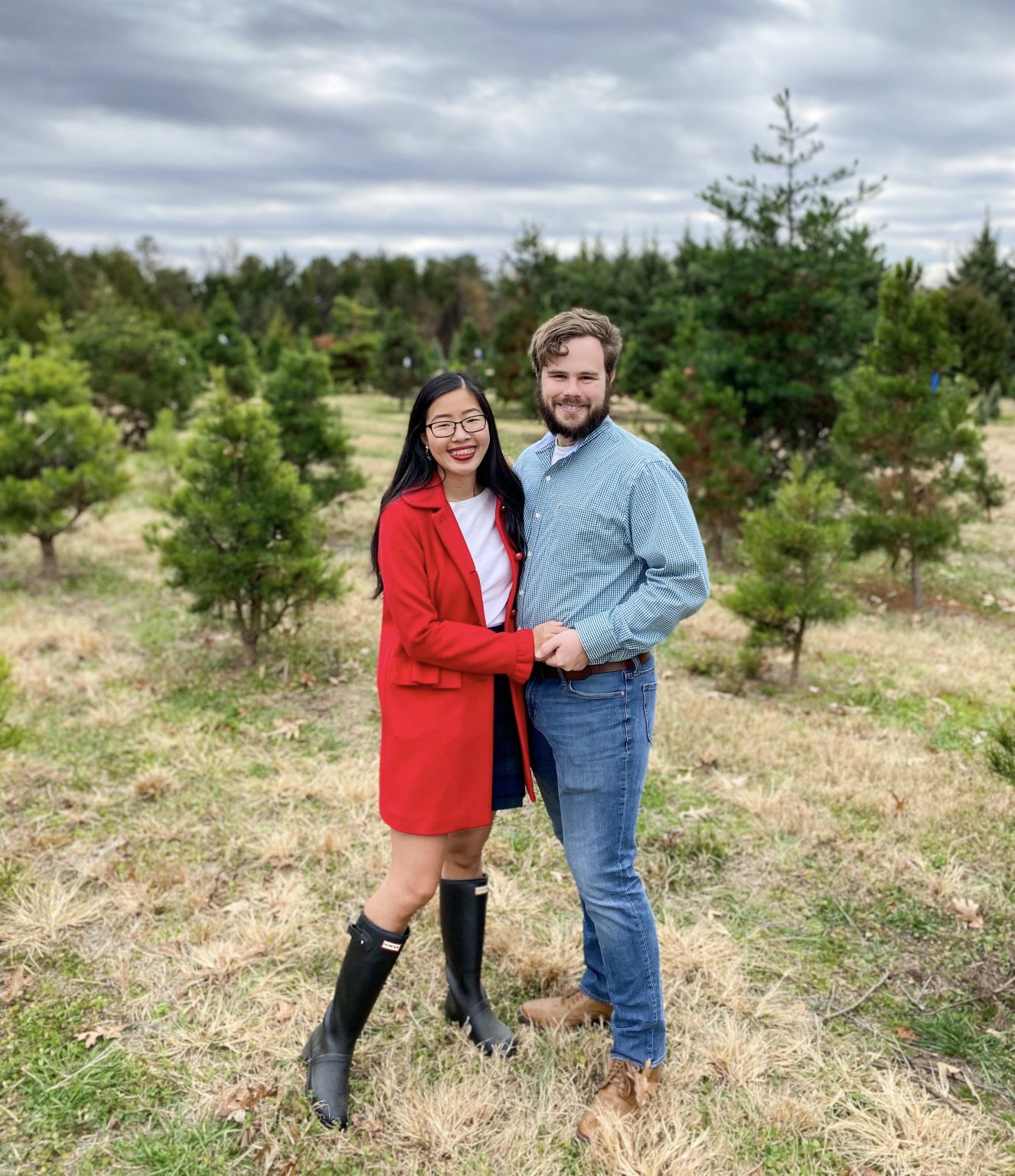 Visiting Jordan Lake Christmas Tree Farm – Better with Ju