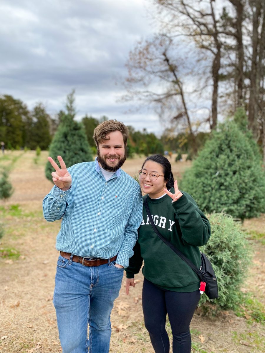Visiting Jordan Lake Christmas Tree Farm – Better with Ju